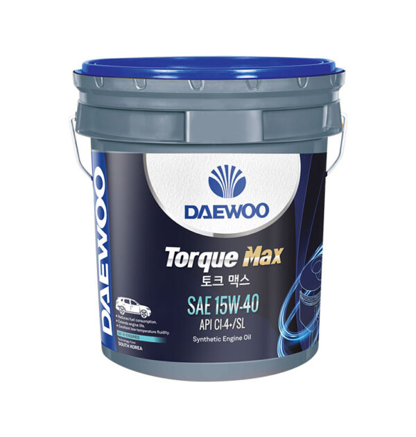 Car TORQUE MAX SAE 5W-30 SP/CF – Daewoo Lubricants